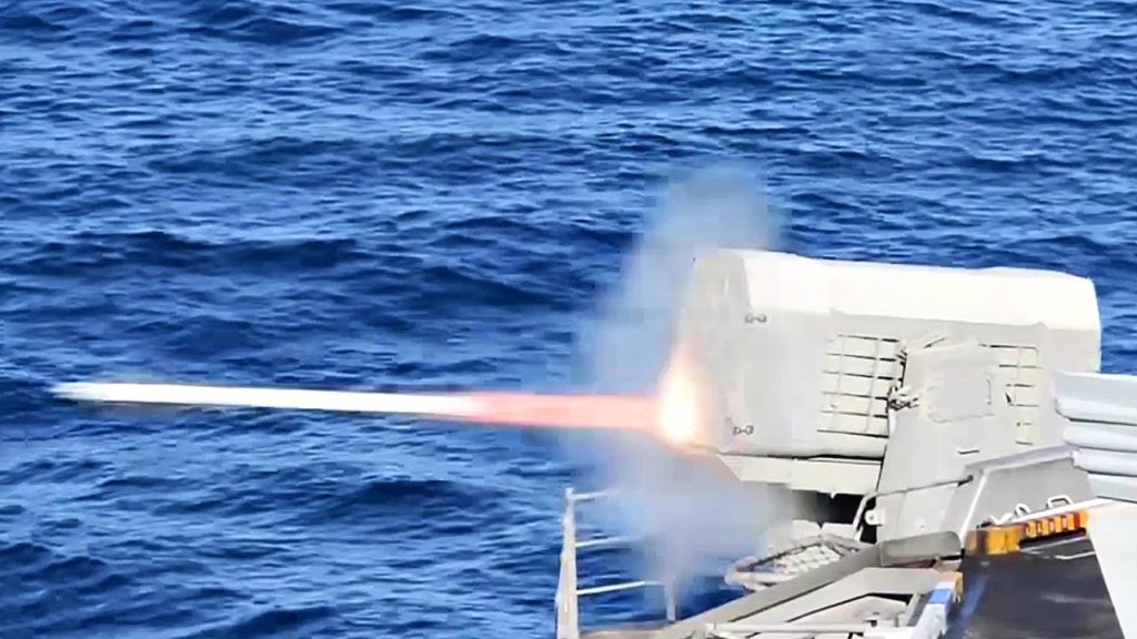 Navy Ship Live-Fire Deadly Supersonic RAM Missiles | AIIRSOURCE